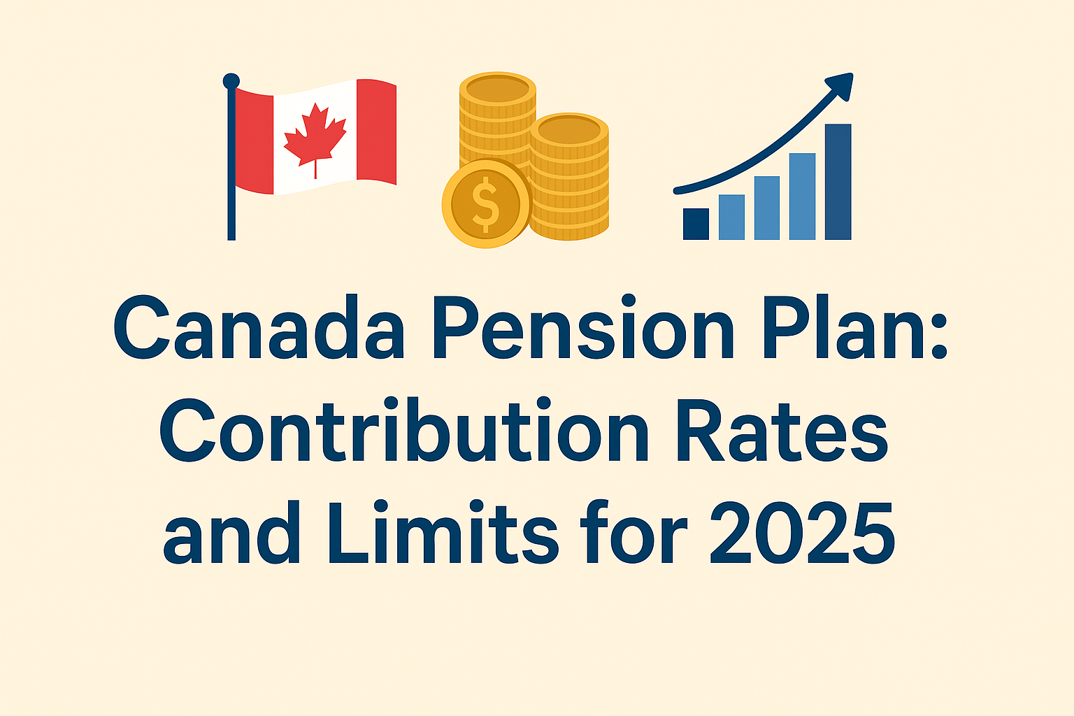 Canada YMPE 2025 and other Government Rates - Penad